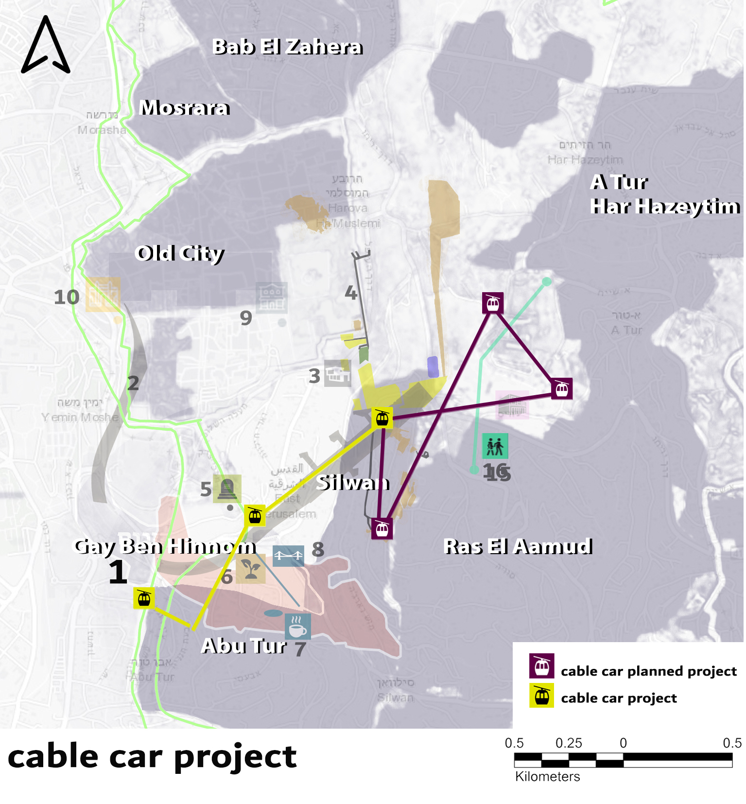 Cable Car Plan | The Arab Center for Alternative Planning (ACAP)